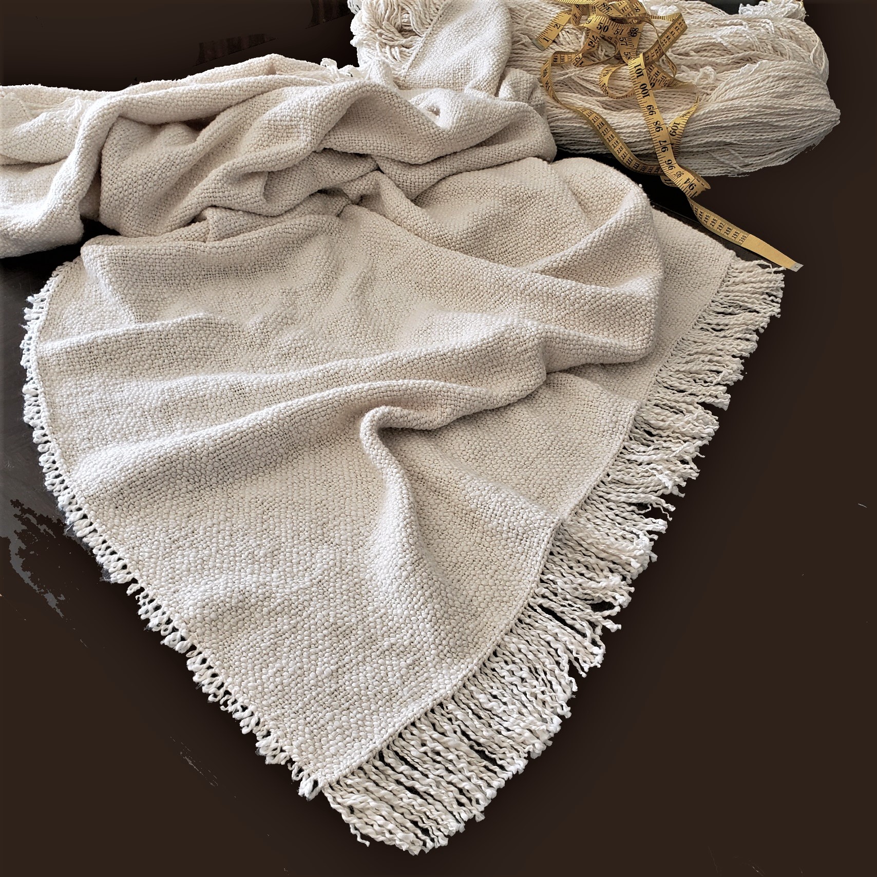 Organic Cotton Throw. Sustainable · Natural · Simple – Llano Fiber
